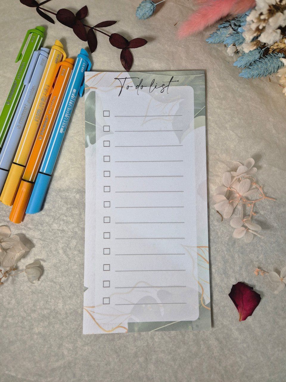 Bloc note "To Do List" - Lescreationsdejune